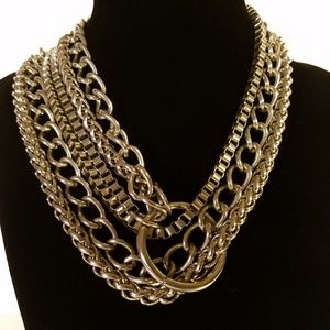 Vintage | Jewelry | Vintage Layering Multi Chain Necklace | Poshmark